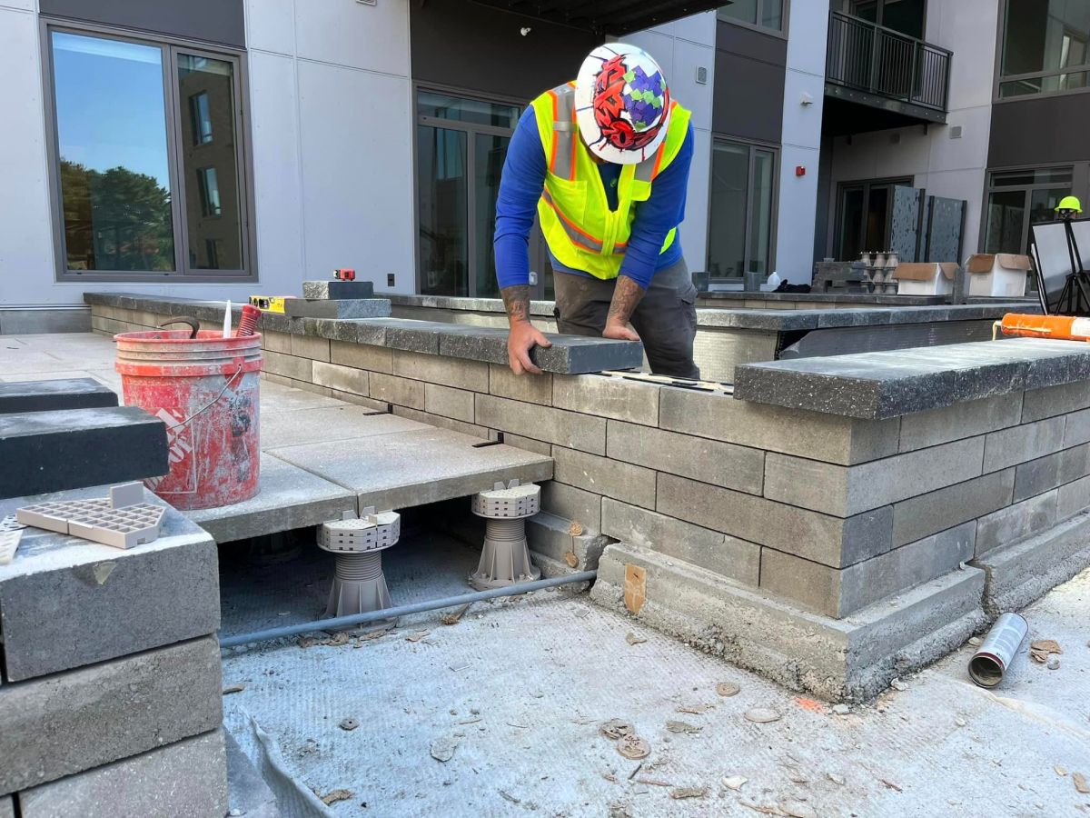 Commercial Landscape Installation NH - North Point Outdoors